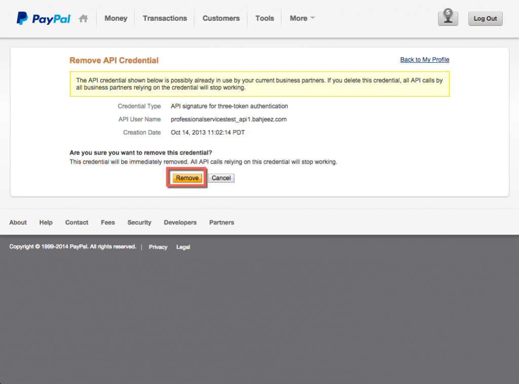 Retrieving Your PayPal API Credentials – Matt Cole